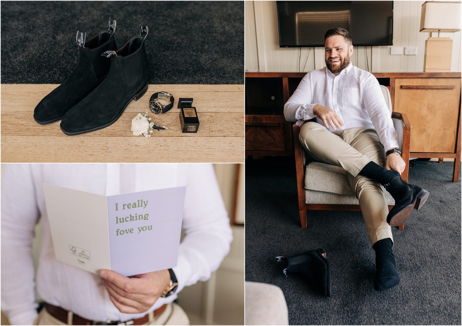 Ellie & Brett - Christchurch Marquee Wedding