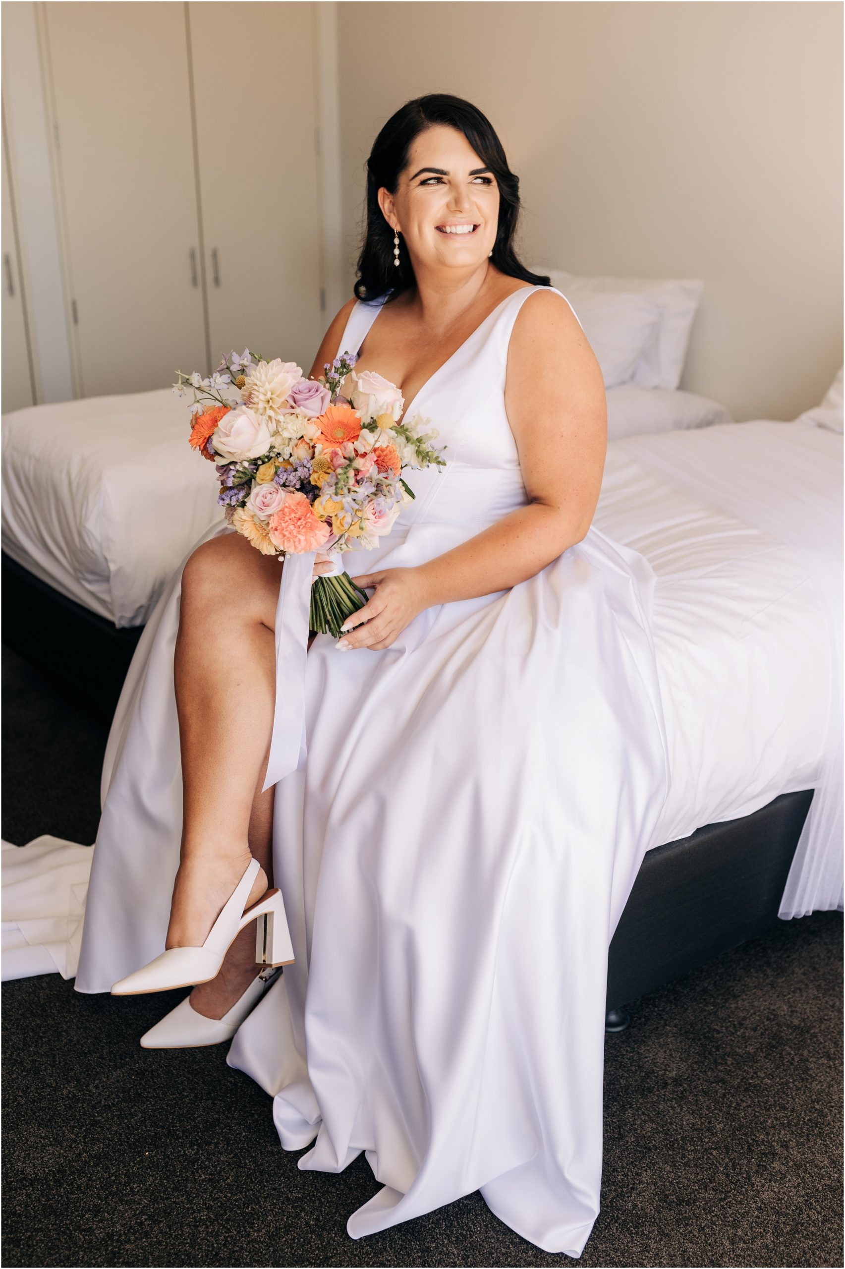 Ellie & Brett - Christchurch Marquee Wedding