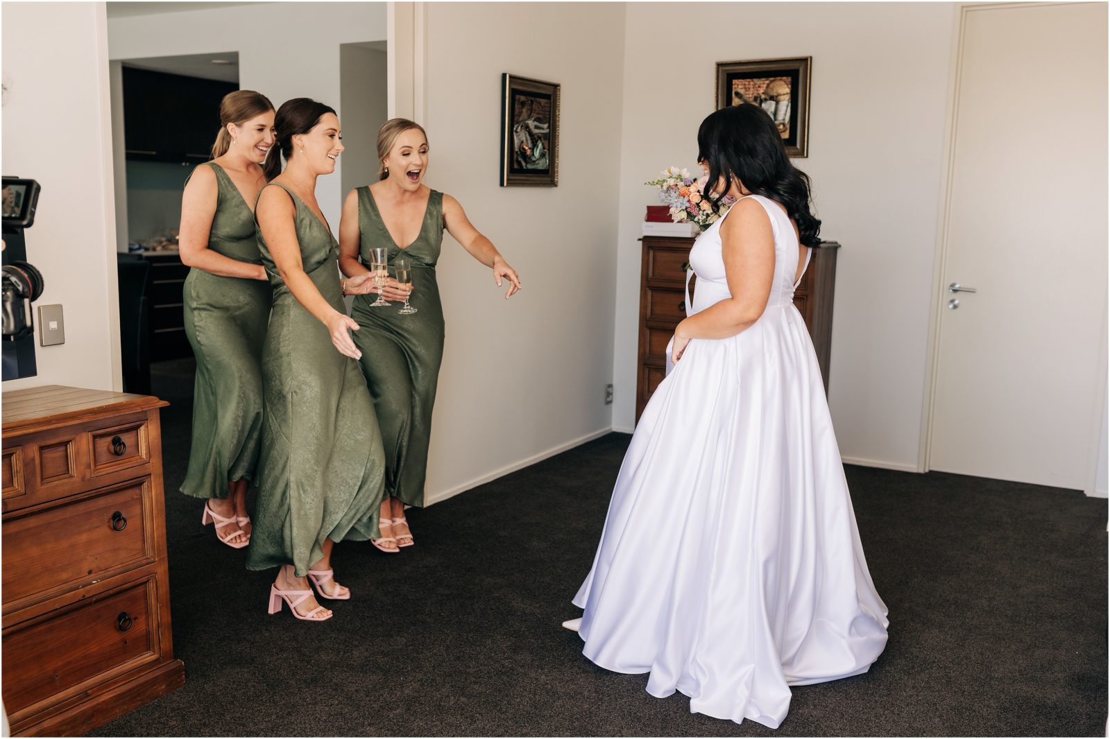 Ellie & Brett - Christchurch Marquee Wedding